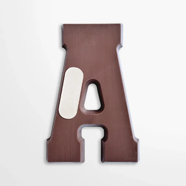 Chocolade logoletters A-Z | melk, wit & puur | 200g - RedBow